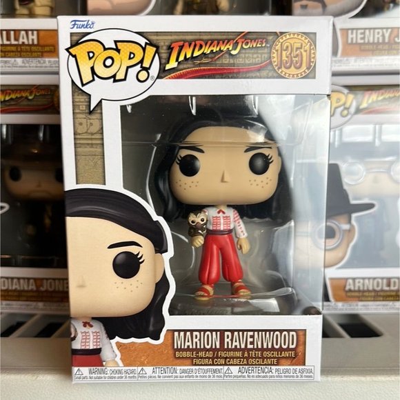 Funko | Toys | Funko Pop Indiana Jones Marion Ravenwood Figure 351 ...